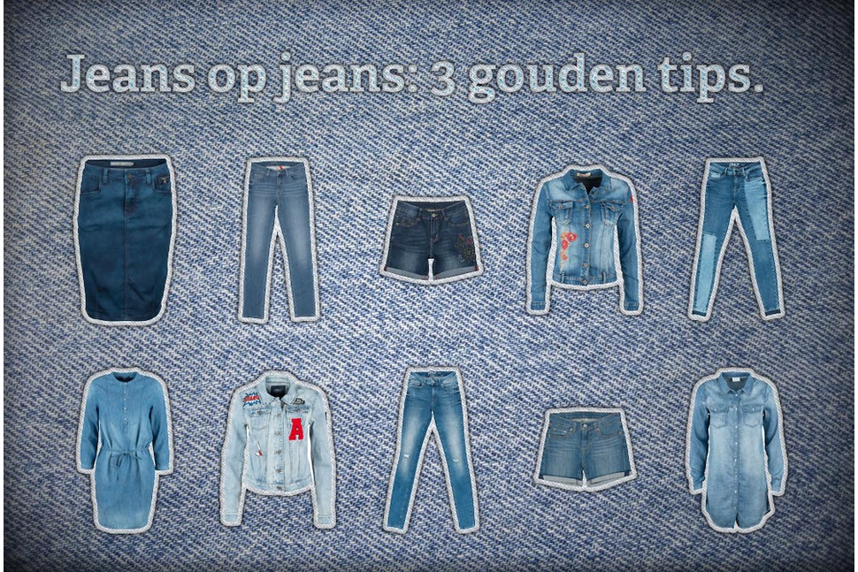 Jeans op jeans: 3 gouden regels