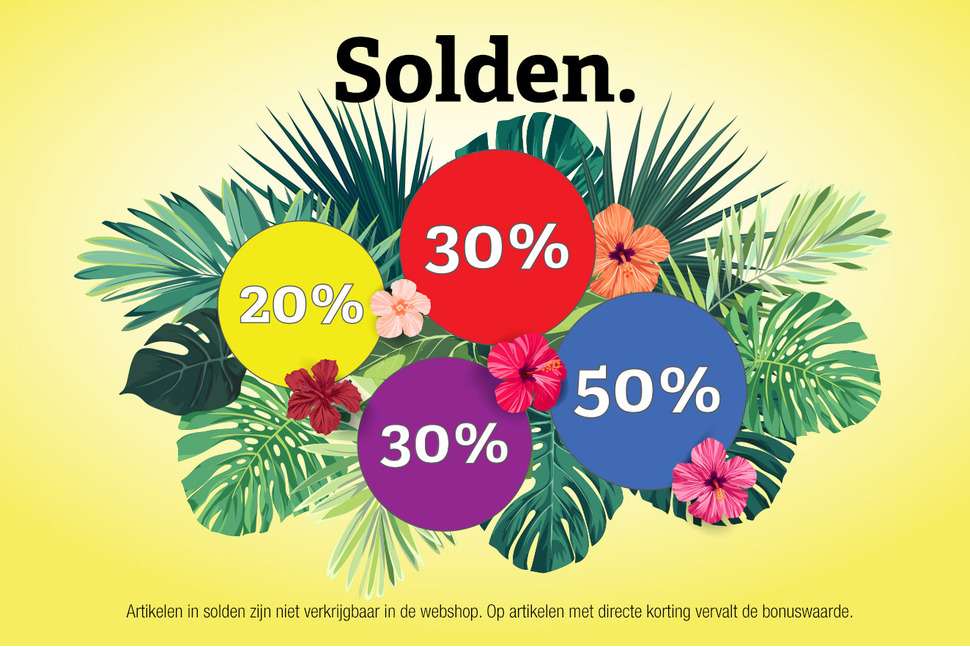 Ready, set, solden: kortingen tot 50%!